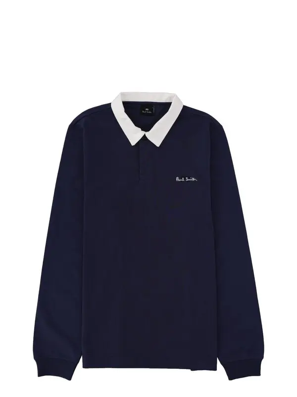 Paul Smith 100% Organic Cotton Crewneck Sweatshirt - Blue