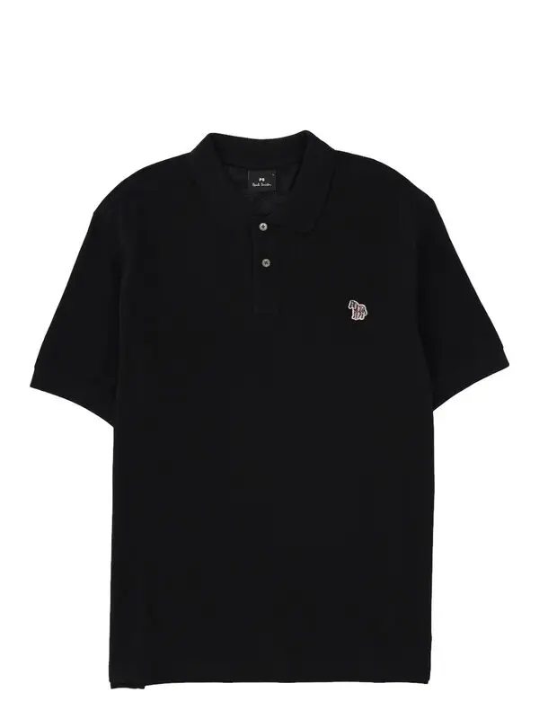 Paul Smith Organic Cotton Polo Shirt - Black