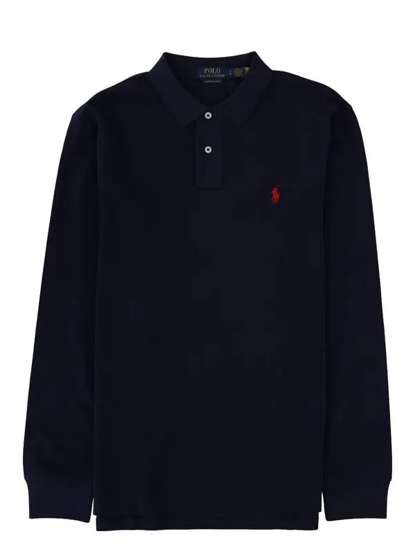 Polo Ralph Lauren 100% Cotton Polo Shirt For Fall/winter 2025 - Blue