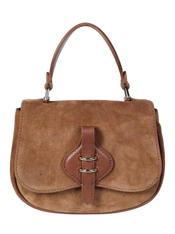 COCCINELLE Mini Crossbody Bag - Marrone
