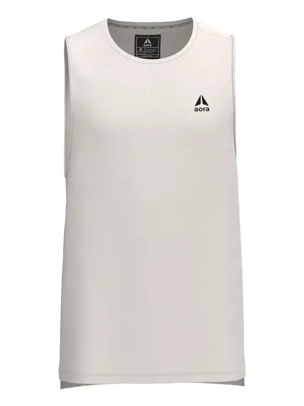 AORA ATHLETICS Sleeveless Performance Tank Top - Brown