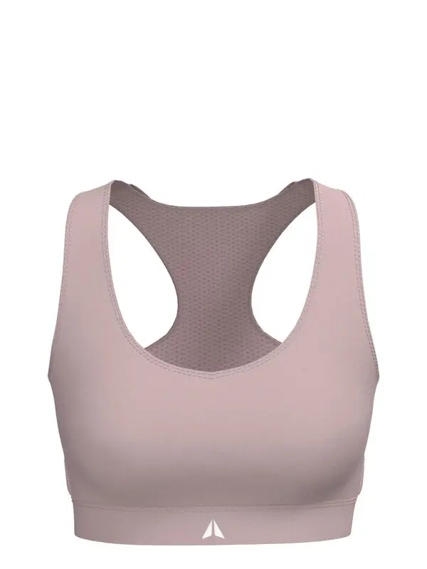 AORA ATHLETICS X Eco-friendly Mesh Bra For – Breathable High-support Athletic Sports Bra – Sustainable Activewear Top For Gym, Running, Yoga, High-intensity Training, Athleisure, Outdoor Activities, Travel, Layering, And Everyday Comfort - Pink