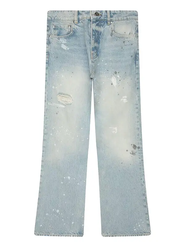 REPRESENT Painted Denim Jeans - Blue
