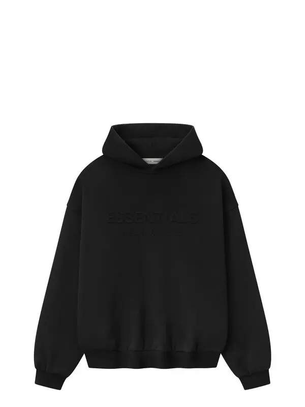 Fear Of God Embossed Fleece Hoodie - Black