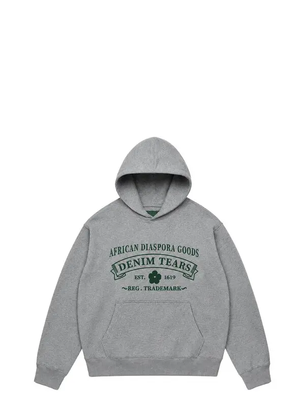 DENIM TEARS Adg Hoodie - Grey