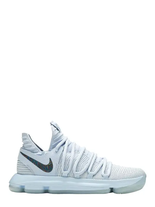 Nike Kd 10 Limited "anniversary" High Top Sneakers - Blue