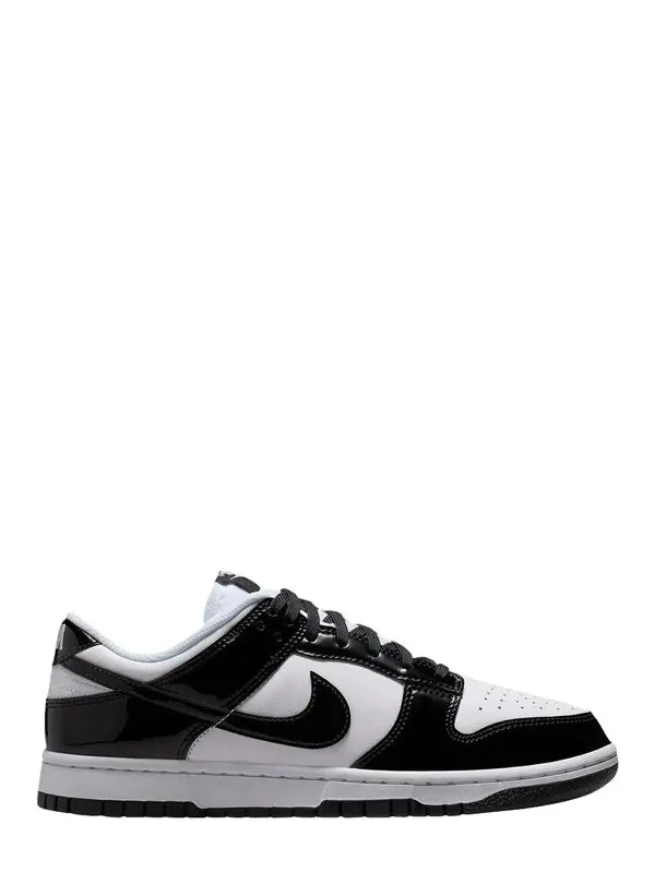 Nike Dunk Low Se 'patent Panda' Lace-up Sneakers - Black