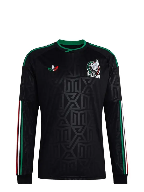 Adidas Mexico Long Sleeve Jersey - Black