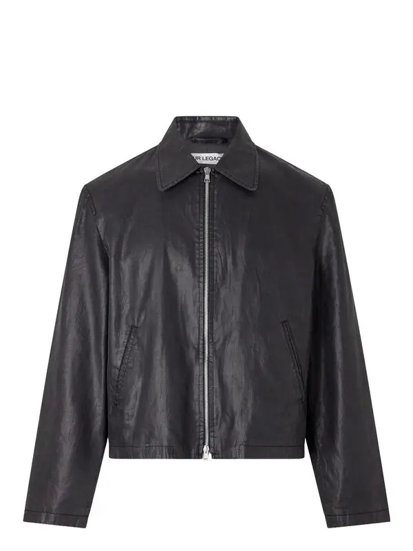 Our Legacy Tencel™ Blouson Jacket - Black