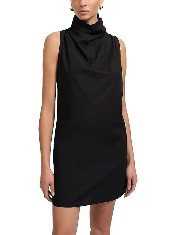 MARCELLA Minna Cropped Dress - Black