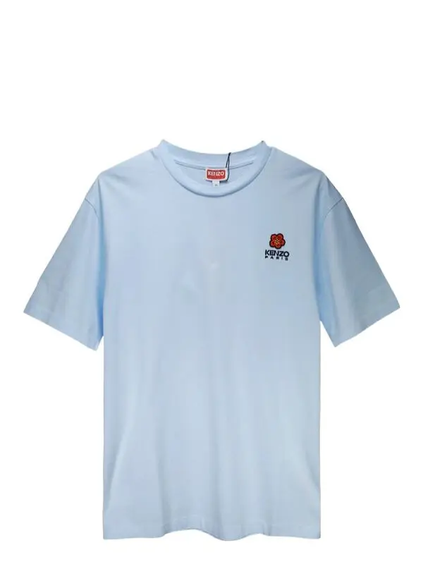 Kenzo Logo Logo Short-sleeved T-shirt - Blue