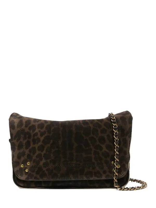 Jérôme Dreyfuss Flap Shoulder Bag - Black
