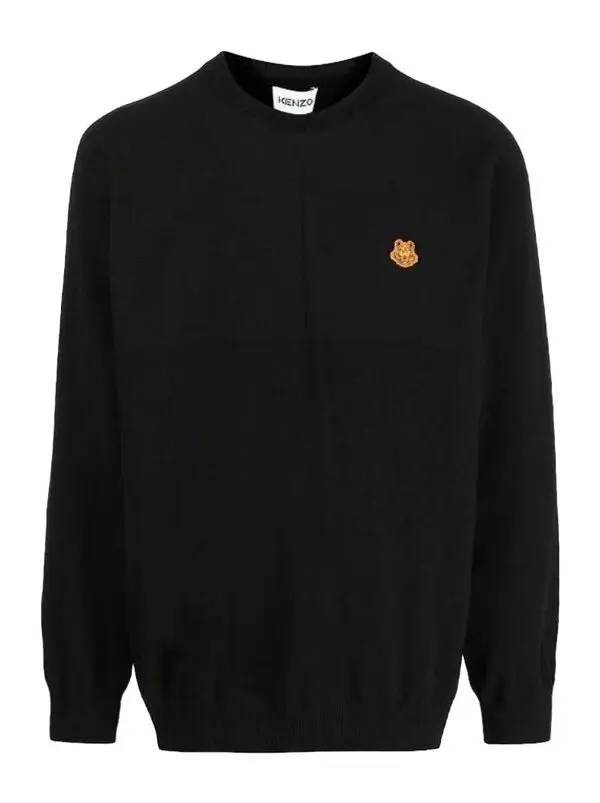 Kenzo Logo Pullover - Black
