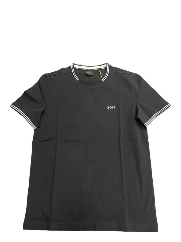 Hugo Boss Logo Printed Crewneck T-shirt - Black