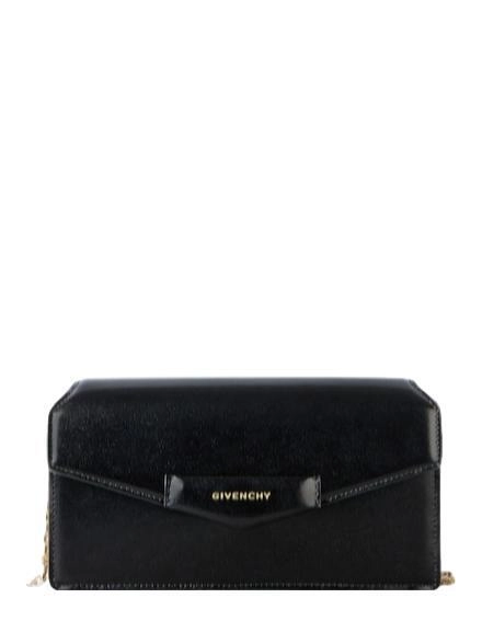 Givenchy Antigona Chain Clutch Bag - Black