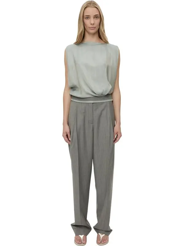 Christopher Esber Sashed Tailored Trousers - Grey