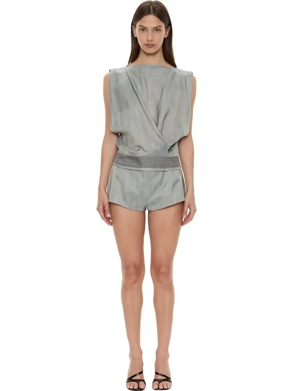 Christopher Esber Vestige Tailored Short - Grey