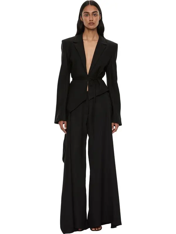Christopher Esber Released Bias Blazer - Black