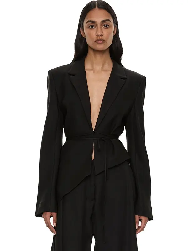 Christopher Esber Released Bias Blazer - Black