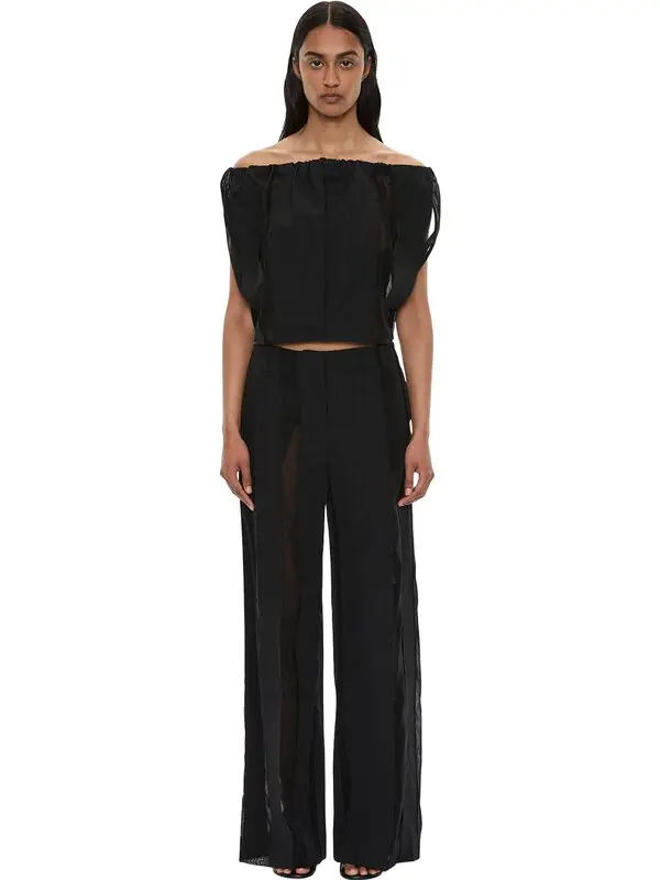 Christopher Esber Ignis Spliced Trouser - Black