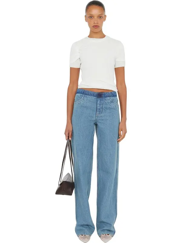Christopher Esber Deconstructed Denim Jeans - Blue