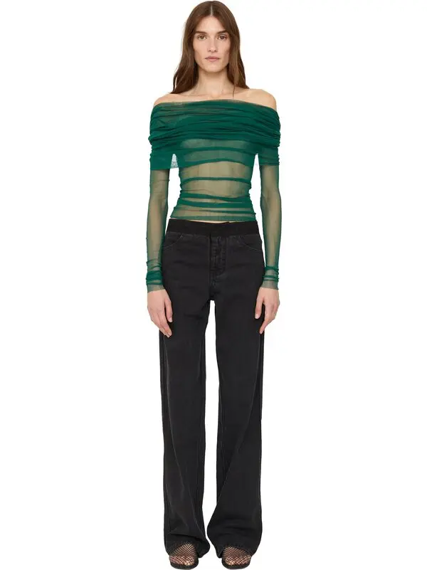 Christopher Esber Deconstructed Denim Jeans - Black