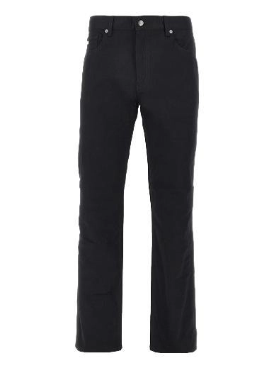 Emporio Armani Belt Loops Jeans - Black
