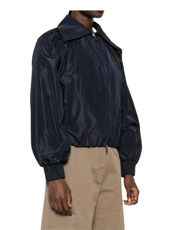 PATOU Long-sleeve Zip-up Jacket - Black