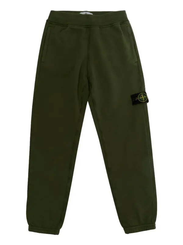 Stone Island Elastic Waist Trousers - Black
