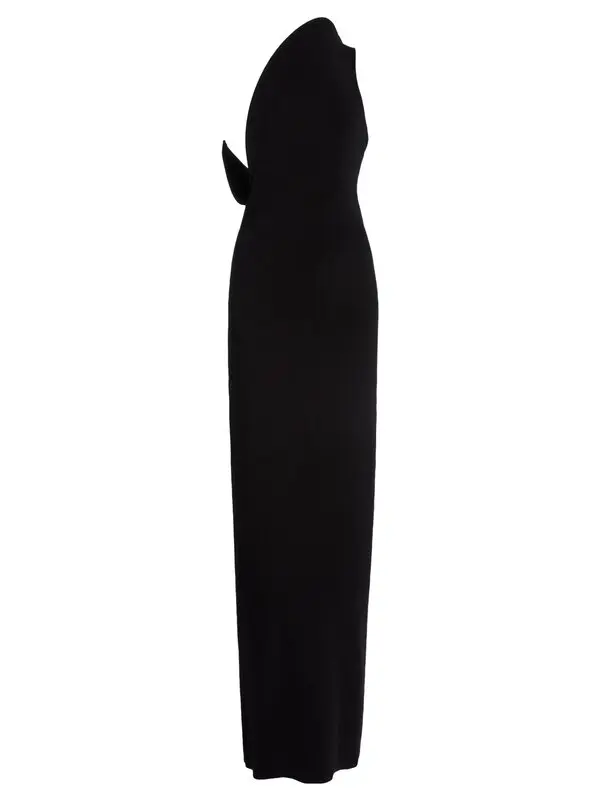 Christopher Esber Concave Wired Maxi Dress - Black