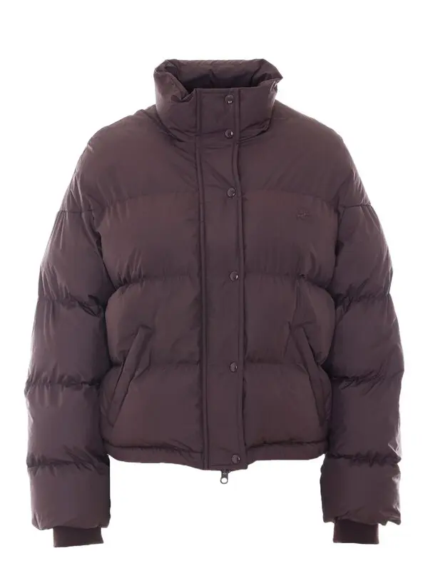 COURREGES Cropped Puffer Jacket - Red