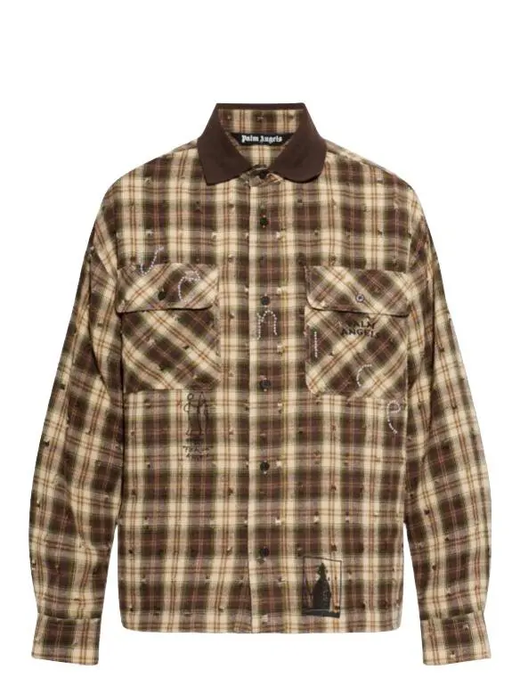 Palm Angels Long-sleeved Shirt - Multicolor