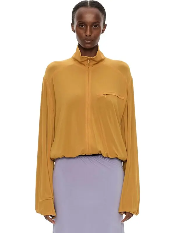 Christopher Esber Dannie Jersey Jacket - Orange