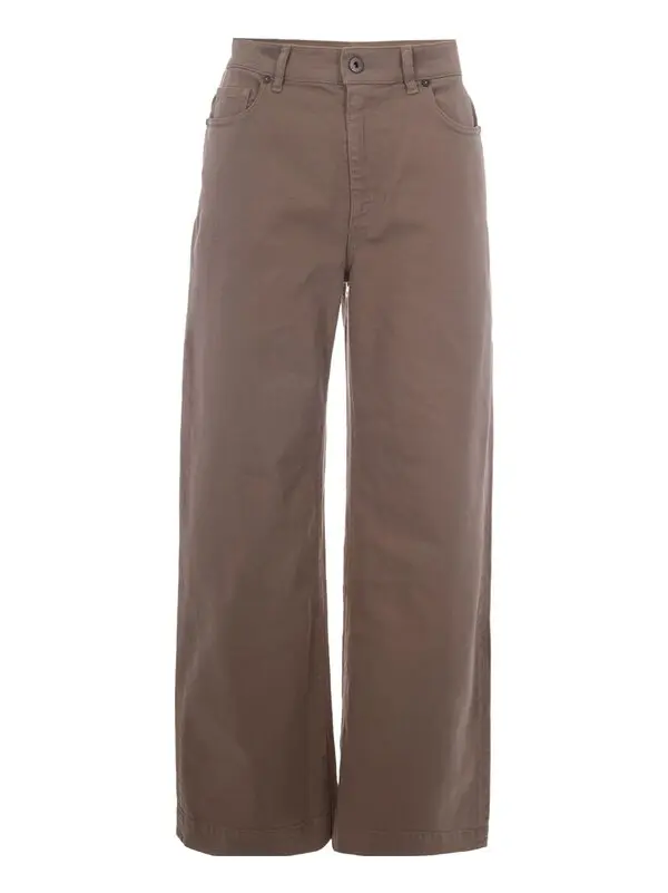 P.a.r.o.s.h Belt Loop Jeans - Sand