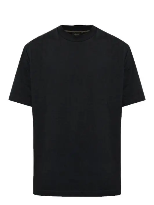 Brioni Crew Neck Short-sleeved T-shirt - Black