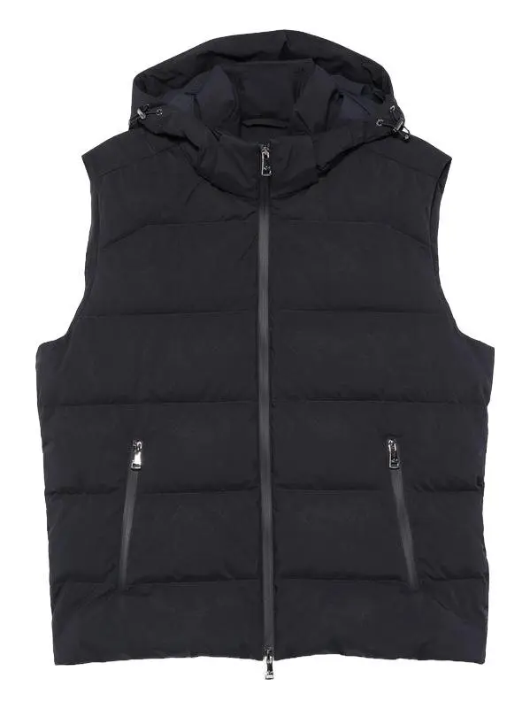 Paul & Shark Hooded Padded Gilet - No