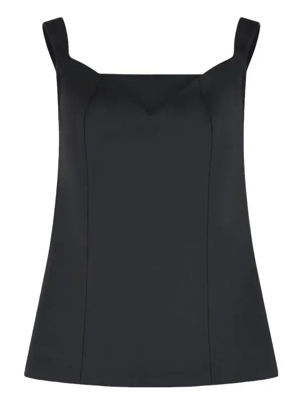 RÓHE Sleeveless Vest - Black