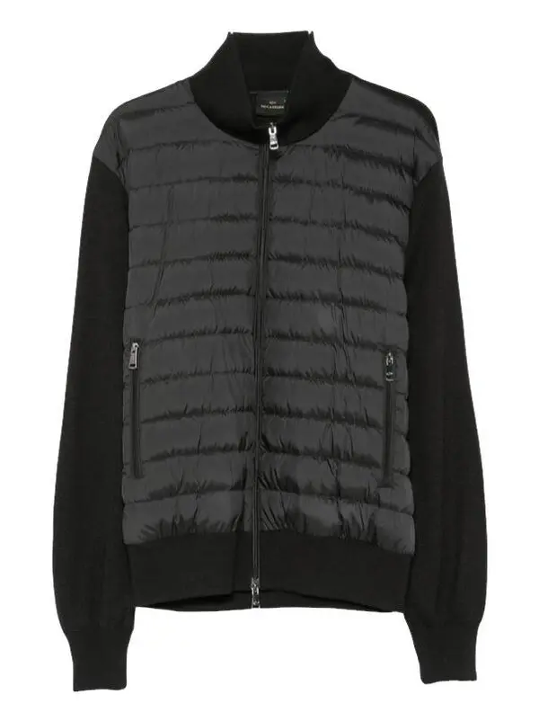 Paul & Shark Quilted Zip-fastening Jacket - Black