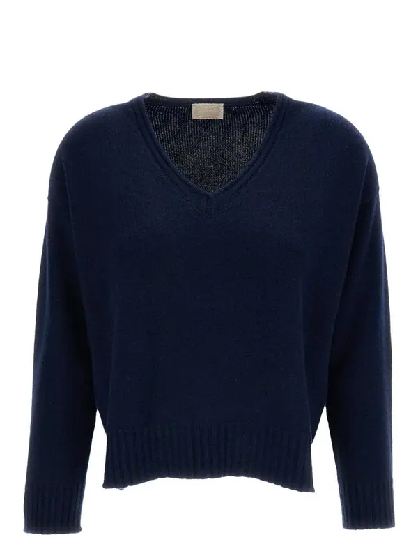 DRUMOHR Cashmere V-neck Sweater - Black