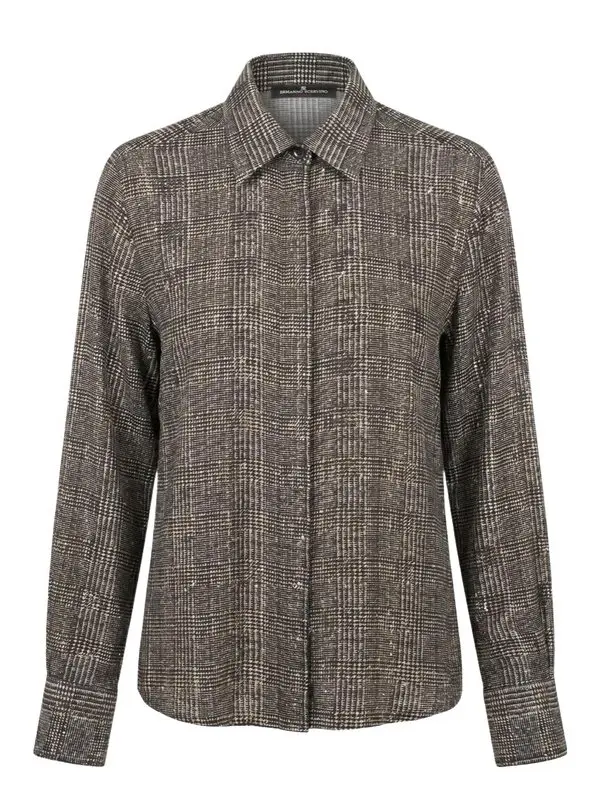 Ermanno Scervino Long-sleeved Shirt - Black