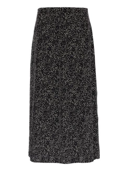 Valentino Garavani Patterned Skirt - Black
