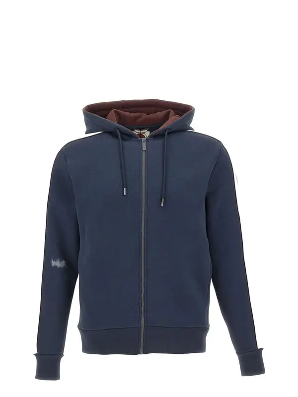 COLMAR Long-sleeved Hooded Sweatshirt - Black
