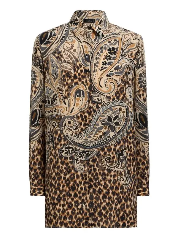 Etro Paisley Print Shirt - Multicolor