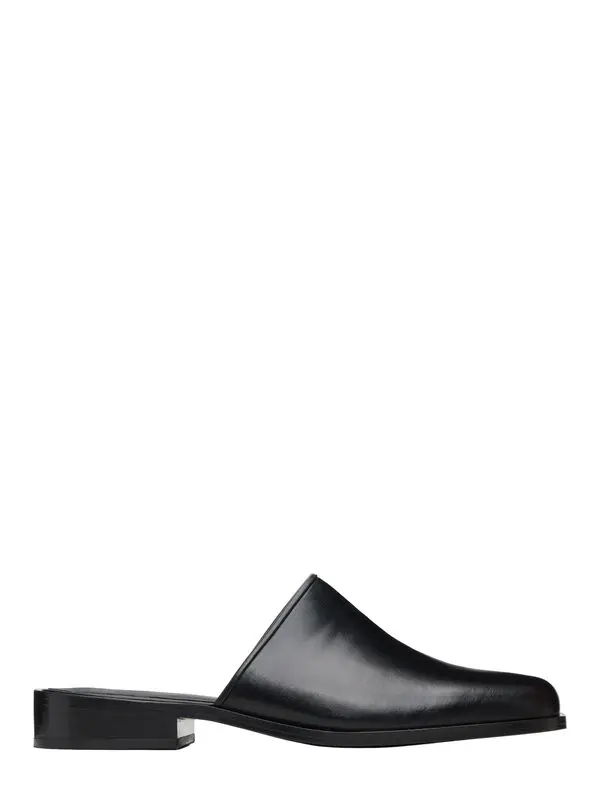 Studio Nicholson Square-toe Mules - Black
