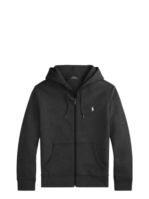 Polo Ralph Lauren Full-zip Sweatshirt With Signature Pony Motif - Grey