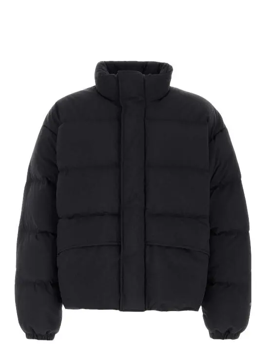 JIL SANDER Long-sleeve Stand-collar Down Jacket - Navy