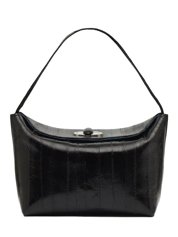 Christopher Esber Turnlock Shoulder Bag - Brown