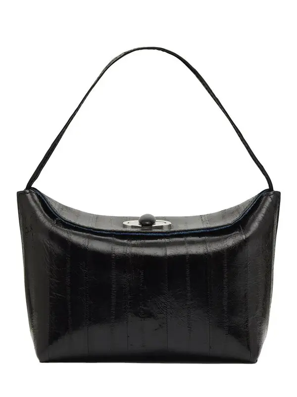 Christopher Esber Turnlock Shoulder Bag - Brown