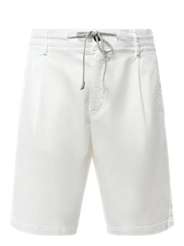 Eleventy Drawstring Shorts - White