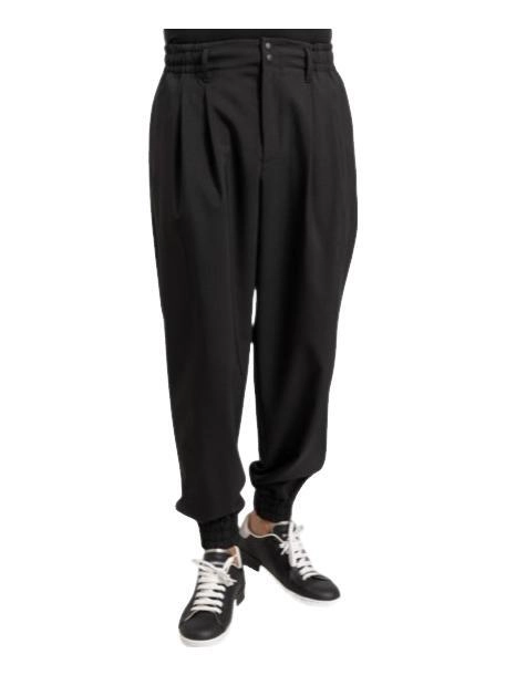 Dolce & Gabbana Casual Trousers With Belt Loops - Black